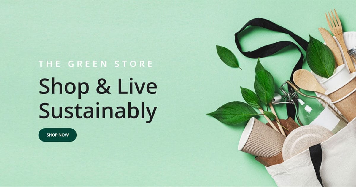 Green Store - Shop & live sustainably!